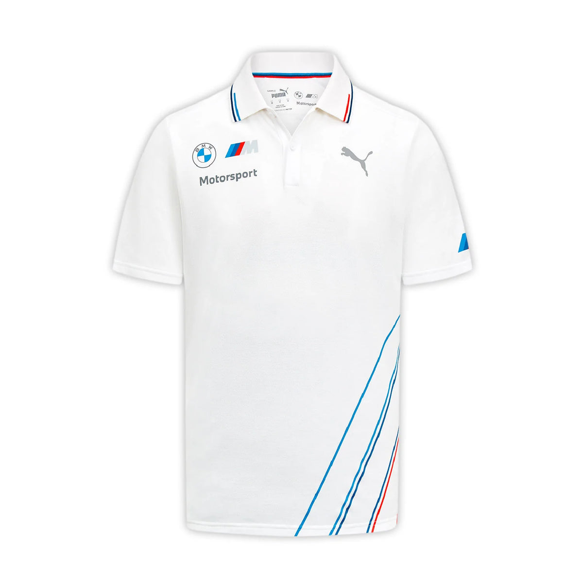 BMW Motorsport F1 Team Mens White/Grey Polo – V12 RS