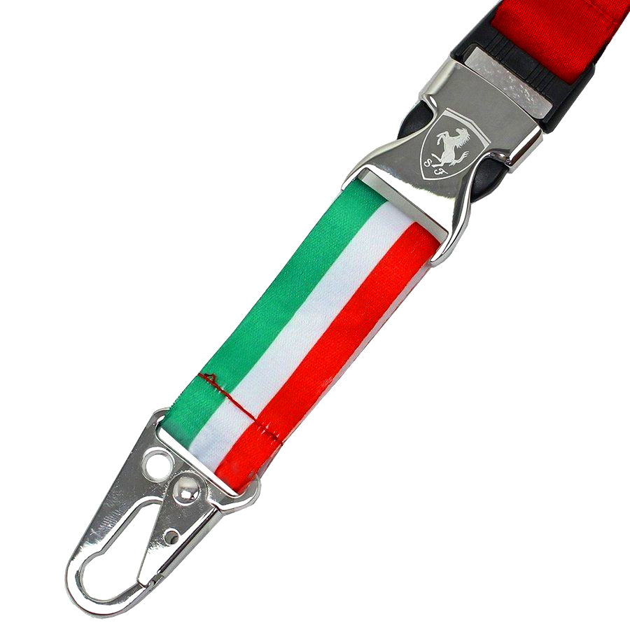 Scuderia Ferrari F1 Team Unisex Race Red Lanyard – V12 RS
